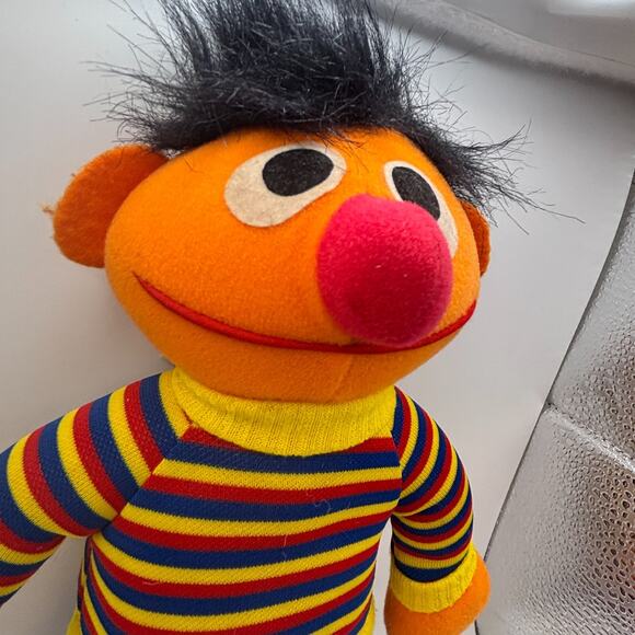 Playskool | Toys | Playskool Ernie 984 Plush Stuffed Doll Toy Sesame ...